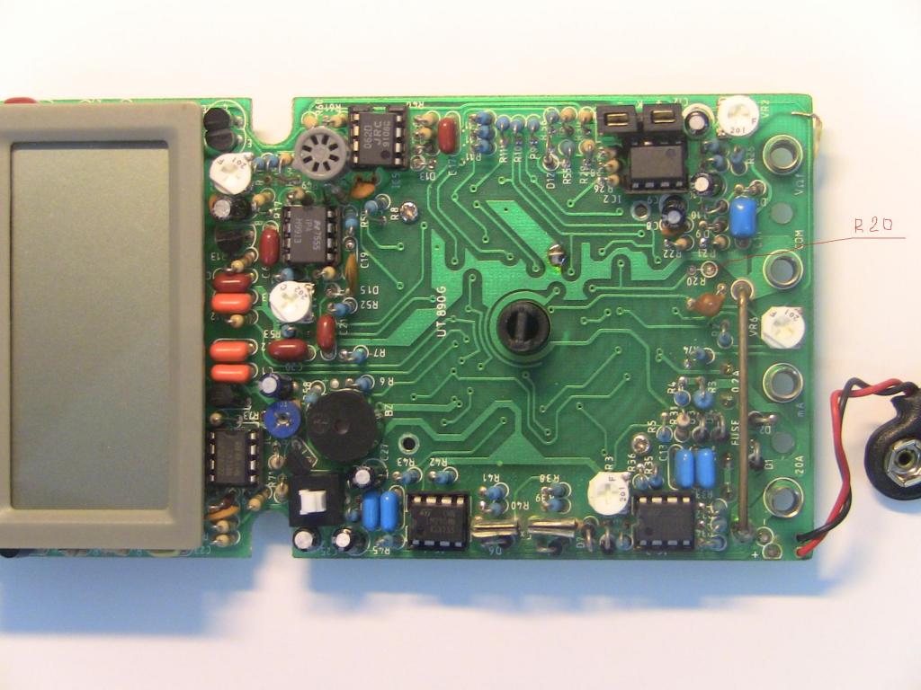 UNI-T M890G hibás használat után pontatlanul mér | Elektrotanya